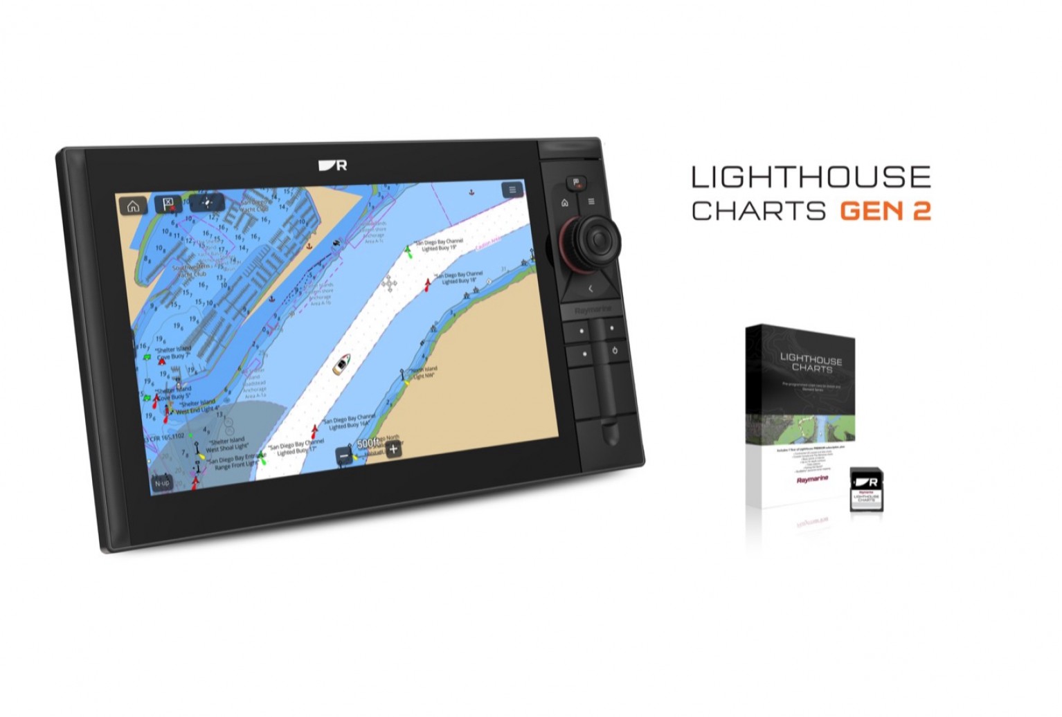 RAYMARINE RELEASES NEXT GENERATION LIGHTHOUSE CHARTS – Rushton Gregory ...
